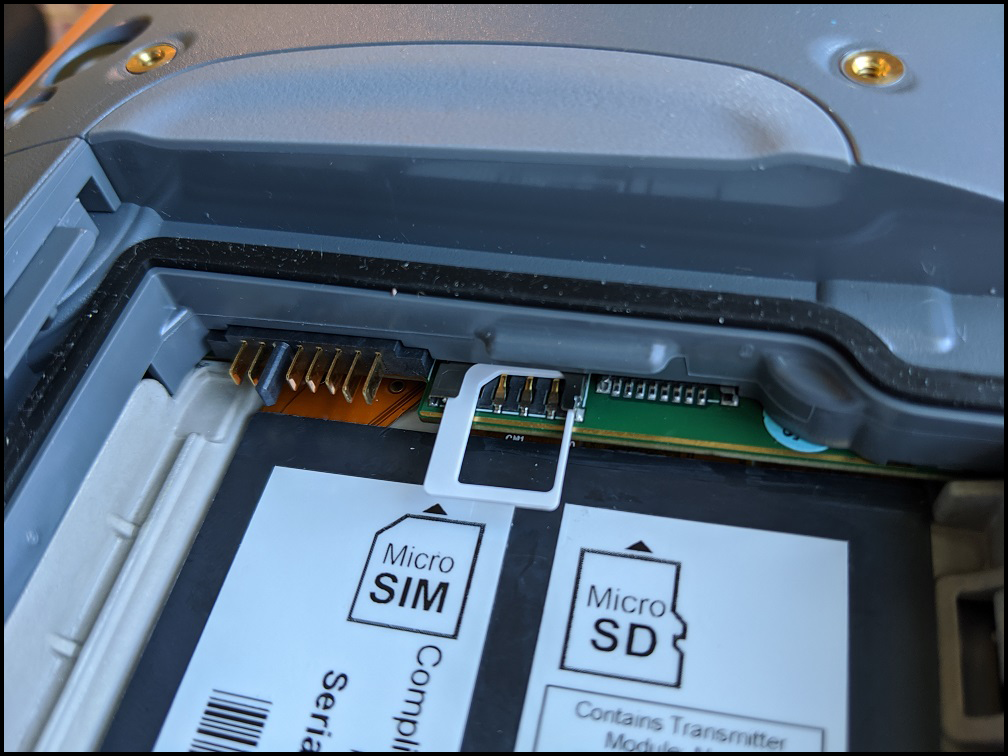 Inserting & Removing SIM Cards in Mesa