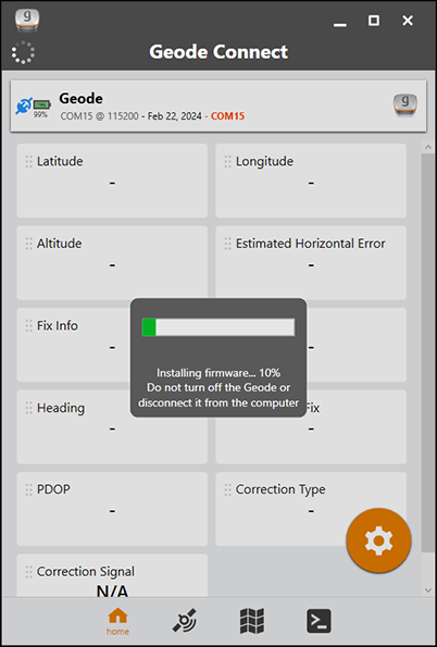 Update Bluetooth Firmware on Geode